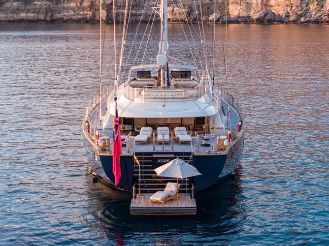 ASAHI yacht for charter (Perini Navi, 56m, 2009)